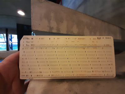 Tarjetas Perforadas | Facultad de Ingeniería