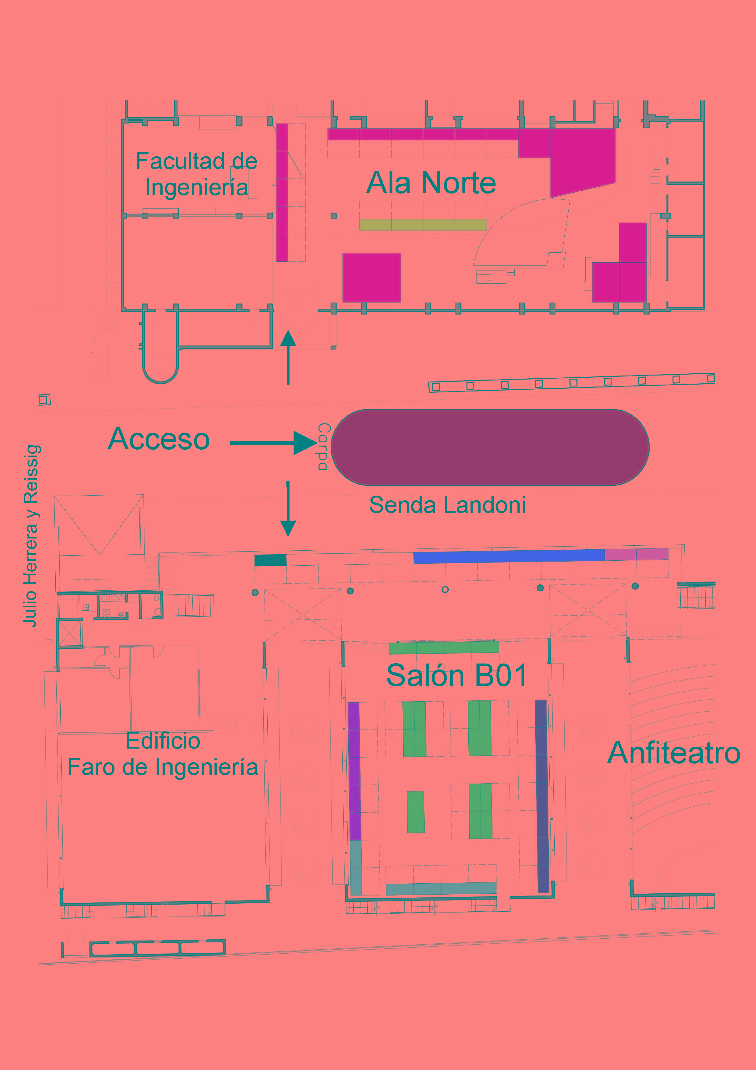 Plano del evento | Facultad de Ingeniería